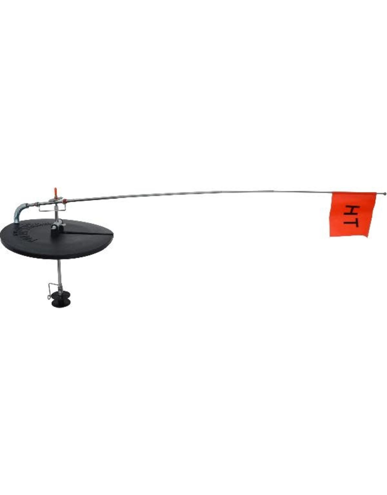 HT Polar Therm Tip-Up Black Hole Cover - 200' Spool Capacity - Tackle Shack