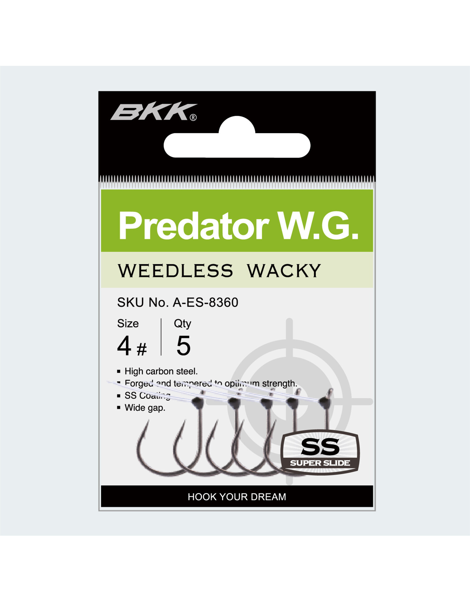 BKK Predator W.G. Weedless Hook - Tackle Shack