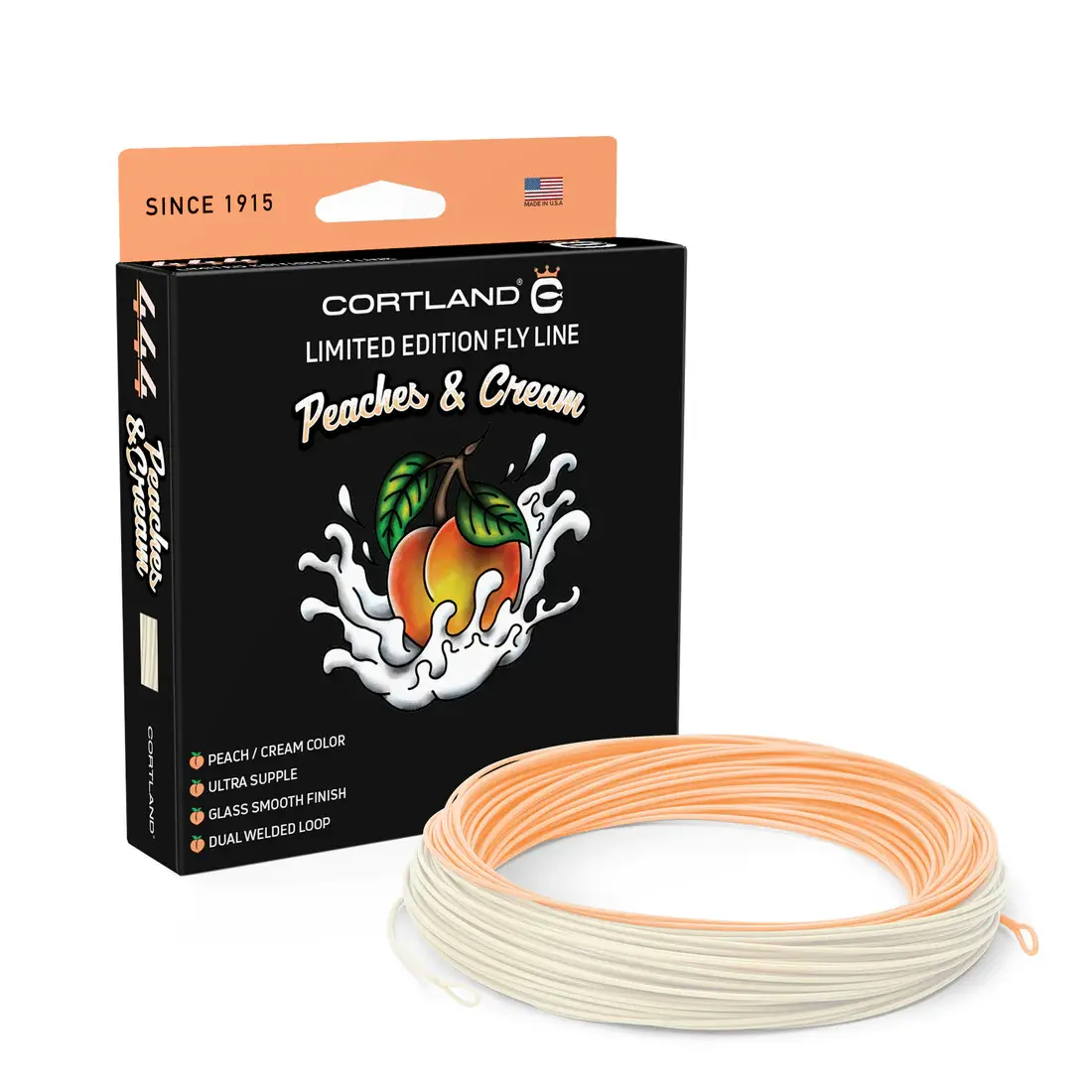 Cortland Peaches & Cream Limited Edition Fly Line - Tackle Shack