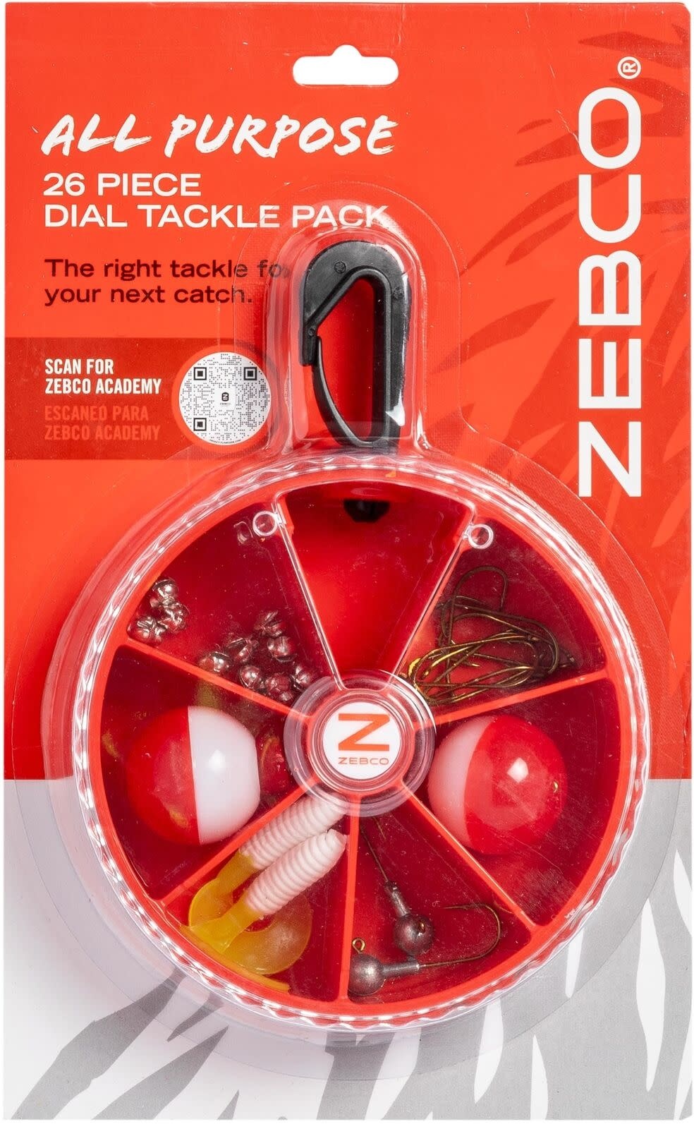 Zebco All Purpose Fishing Tackle Dial Pack - Tackle Shack