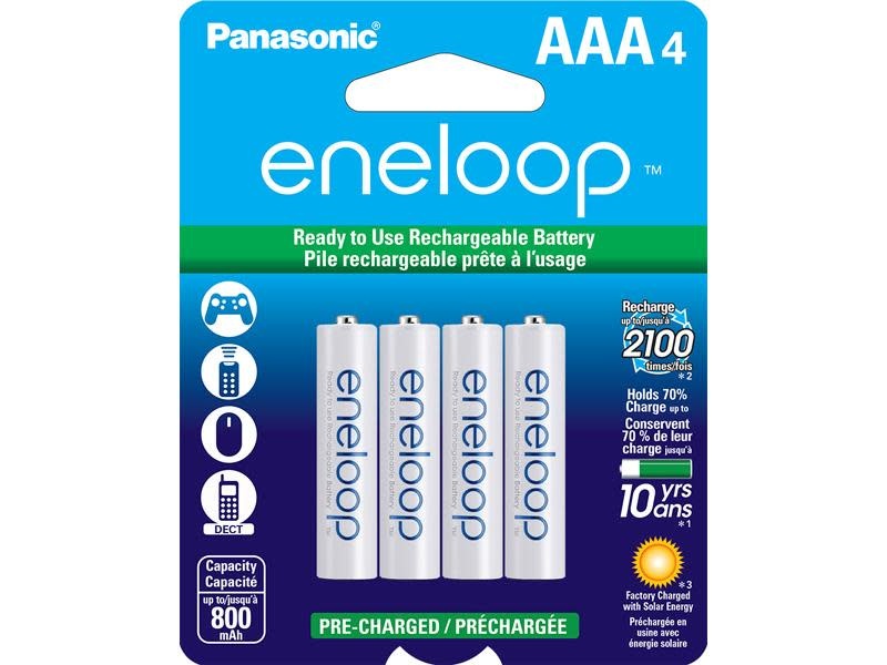 ENELOOP PRO AAA 4PK 800MAH RECHARGEABLE - Sight & Sound Fort Frances