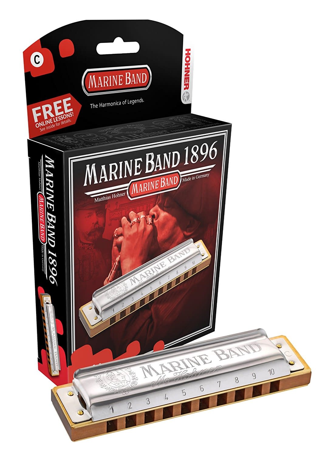 1896 Hohner Marine Band Harmonica - Sight & Sound Fort Frances