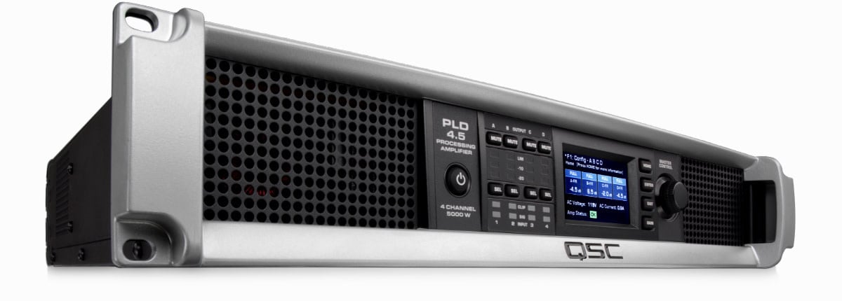 QSC PLD 4 Channel Amplifier with DSP - Sight & Sound Fort Frances