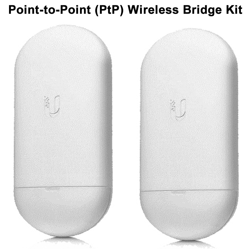 Wireless PtP Link Kit - Self Install w/ 2x 5Ghz AP, Cables & Mounts ...