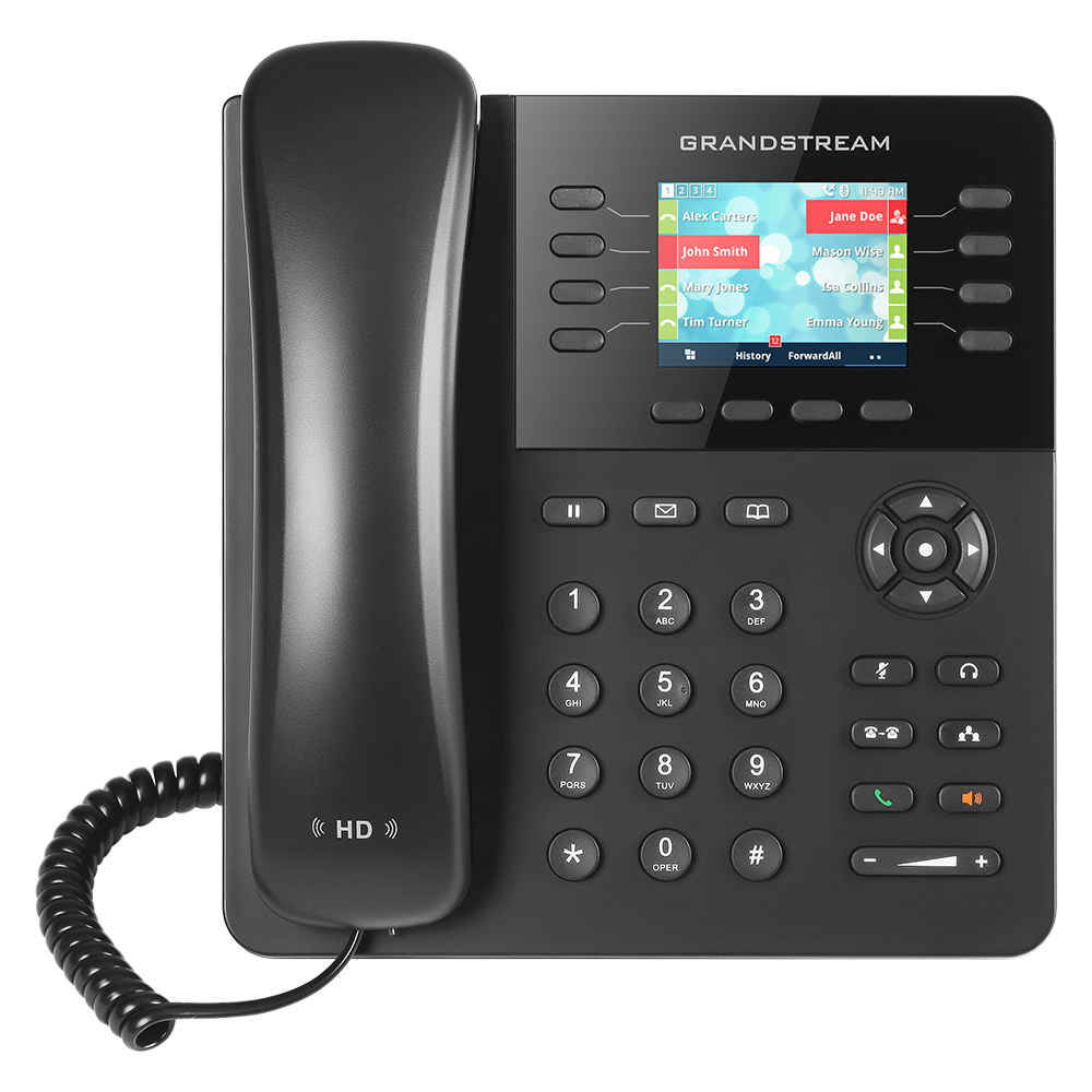 Grandstream Mid-Level 8-Line POE+ IP Phone - Sight & Sound Fort Frances Grandstream Mid-Level 8-Line POE+ IP Phone - Sight & Sound Fort Frances