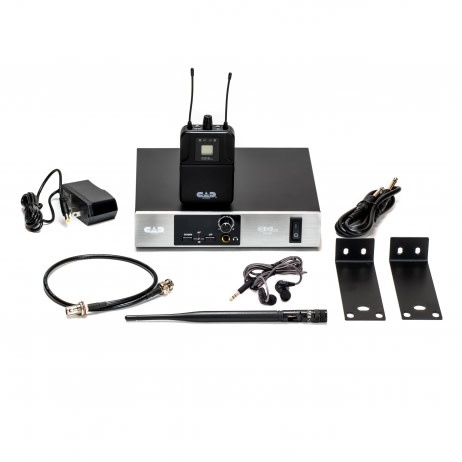 CAD Wireless In Ear Monitor System - Single Pack With Ear Buds (IEM ...