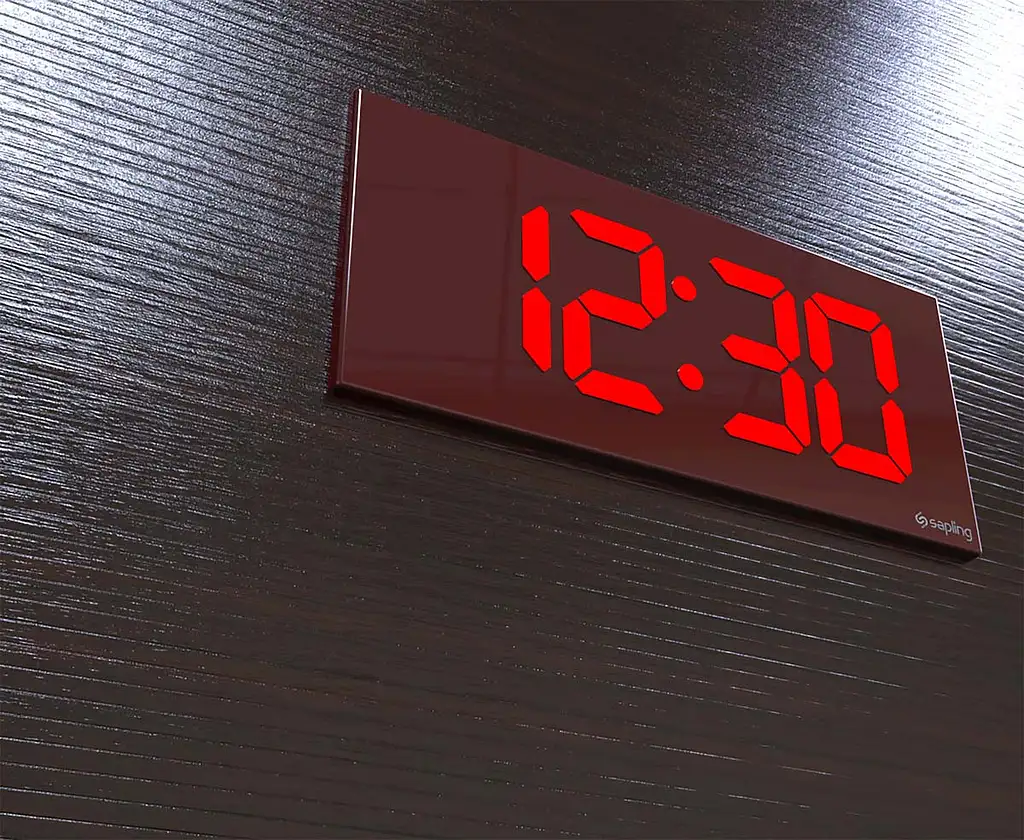 Sapling SBP 3000 SERIES IP POE Digital Clocks - Sight & Sound Fort Frances