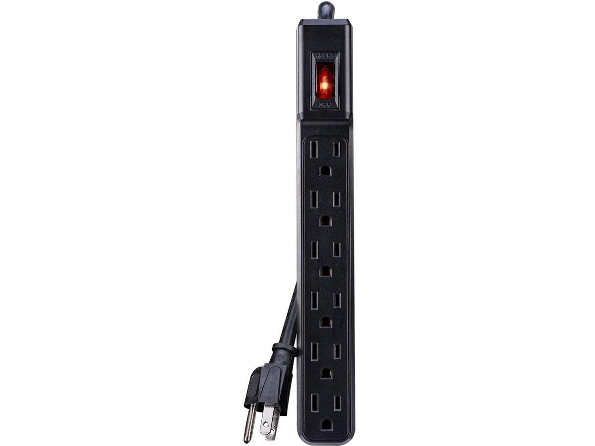 CyberPower 6 Outlet PowerBar w/8ft cable - Sight & Sound Fort Frances