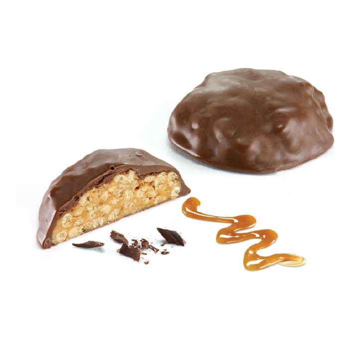 Box (1x7) CHOCOLATE CARAMEL CRISPY BITES - Gestion Nutrition