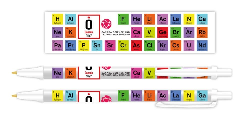 Periodic table Pen - Ingenium Boutique