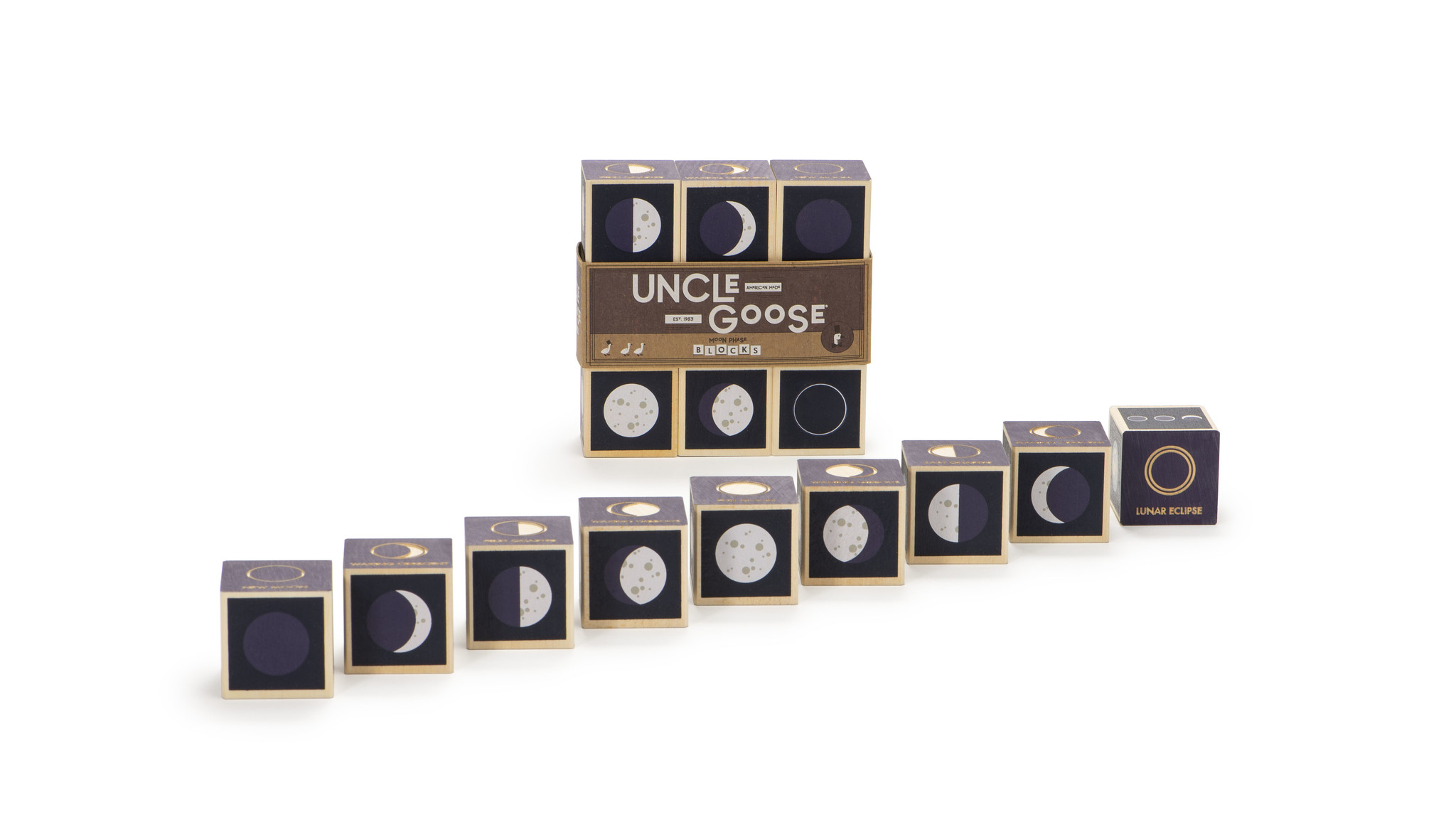 Moon Phase Blocks - Ingenium Boutique