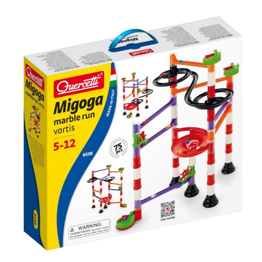 Marble Run Basic 75pcs. / Circuit a billes basic - Ingenium Boutique