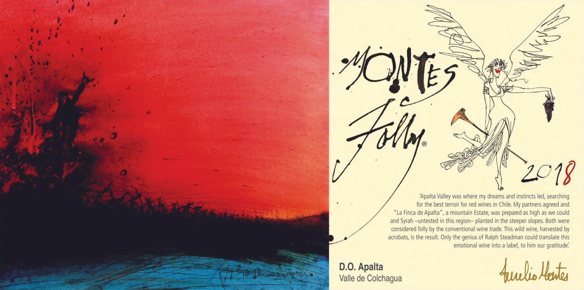 Montes 'Folly' Syrah (2018) - Vintage Wine Cellars