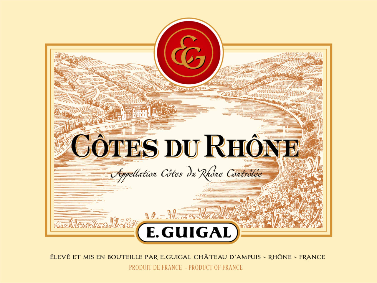 E. Guigal Côtes du Rhône Rouge (2019) | 375ml - Vintage Wine Cellars