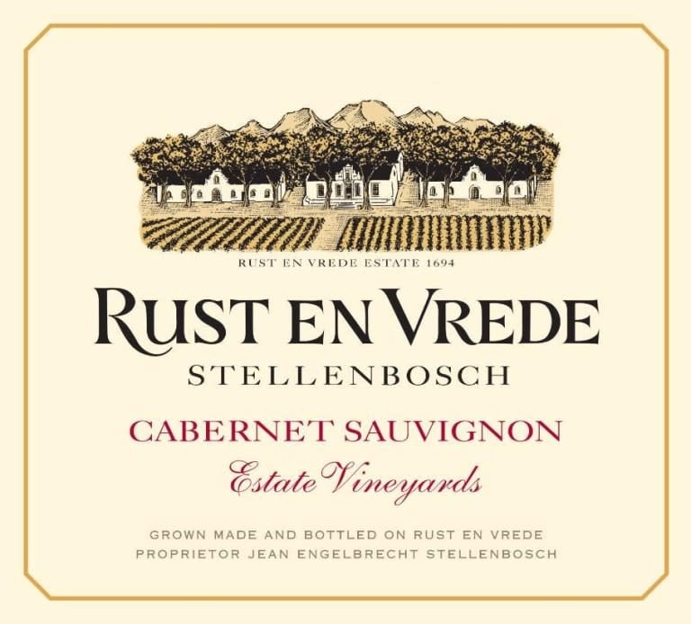 Rust en Vrede Estate Cabernet Sauvignon 2020| 750ml - Vintage Wine Cellars