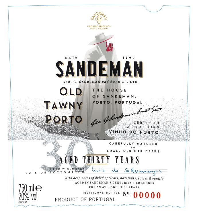 Sandeman 30 Year Old Tawny Porto - Vintage Wine Cellars