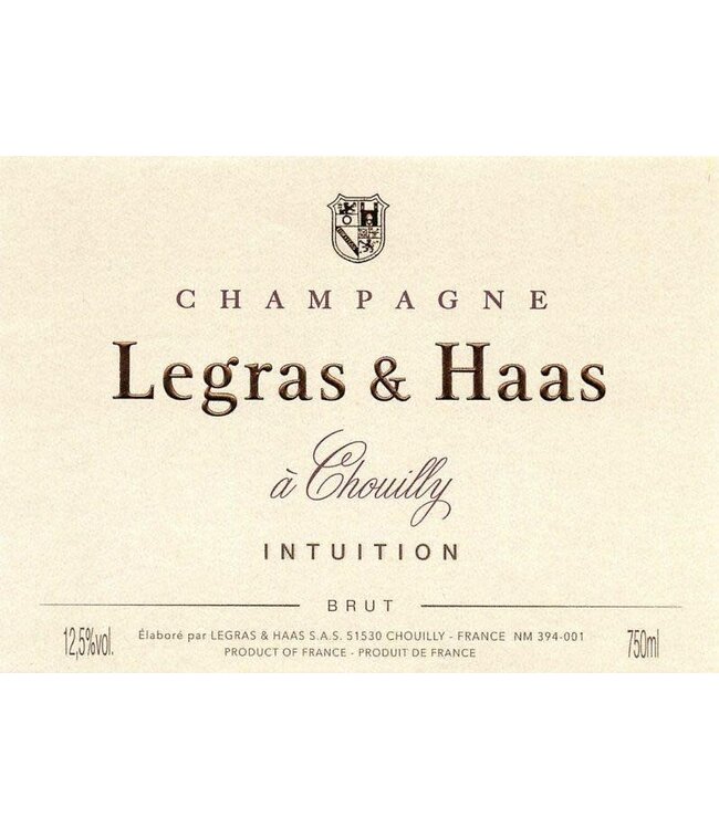 Legras & Haas Champagne Intuition Brut | NV - Vintage Wine Cellars