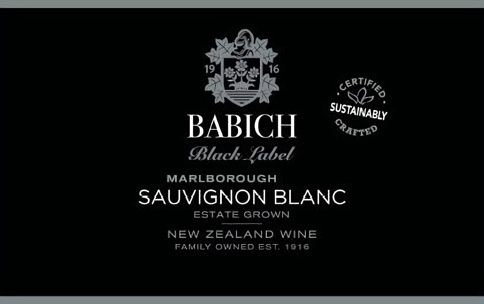 Babich Black Label Sauvignon Blanc (2024) - Vintage Wine Cellars