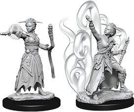 Dungeons & Dragons Nolzur`s Female Human Warlock - 3 Gear Studios