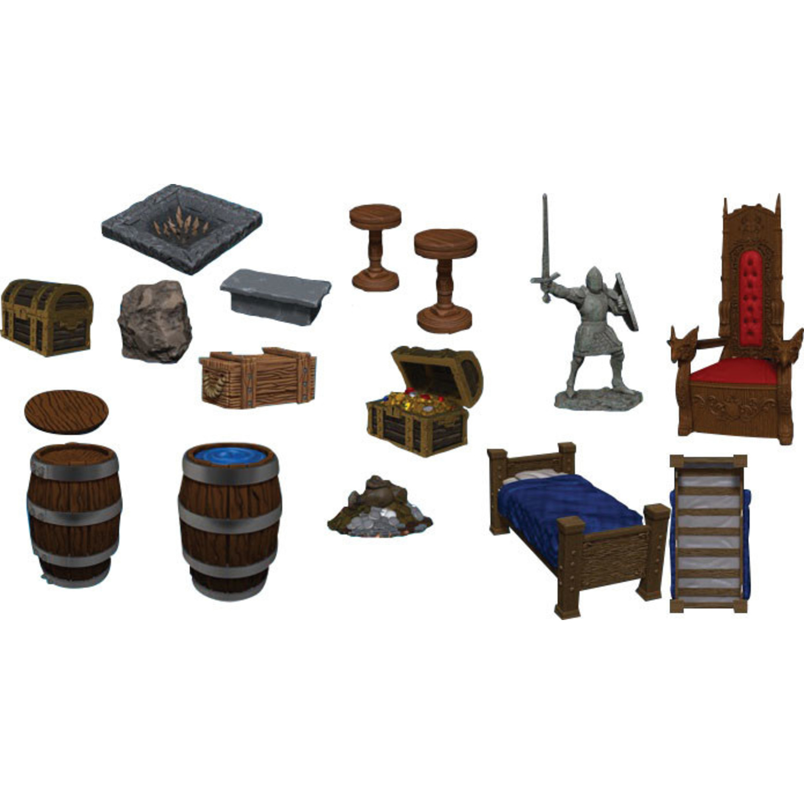 WarLock Tiles: Dungeon Dressings - 3 Gear Studios