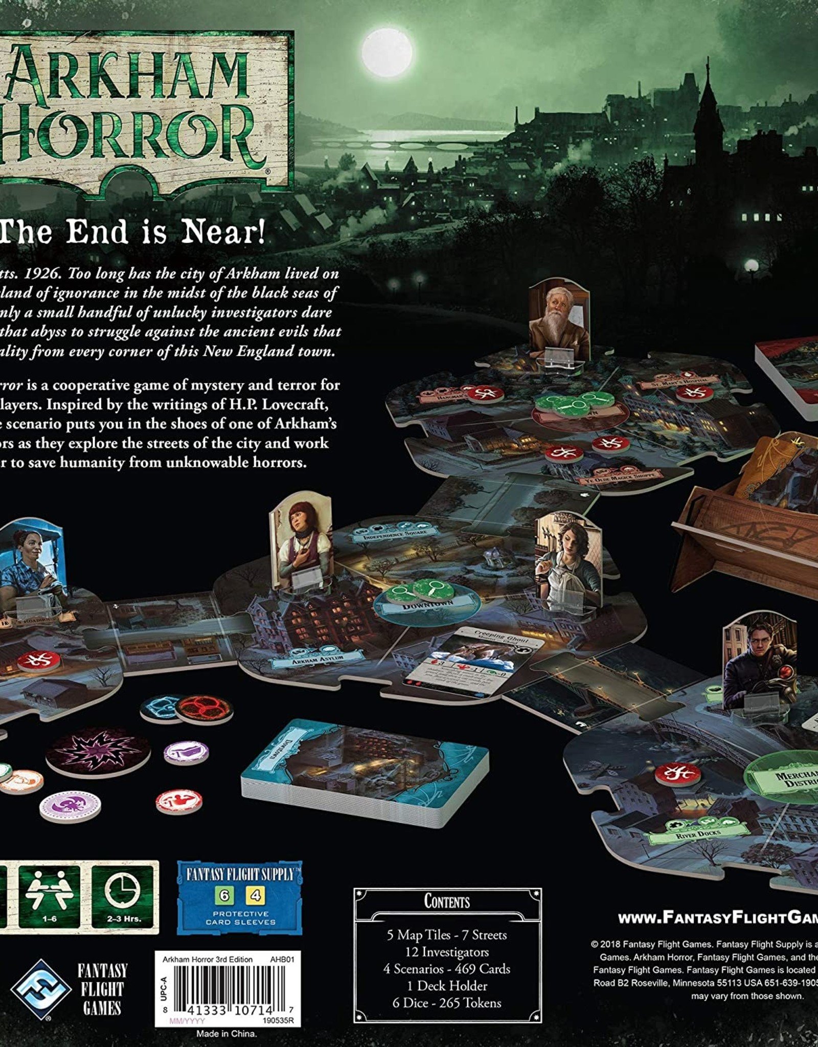 Arkham Horror 3rd edition - 3 Gear Studios