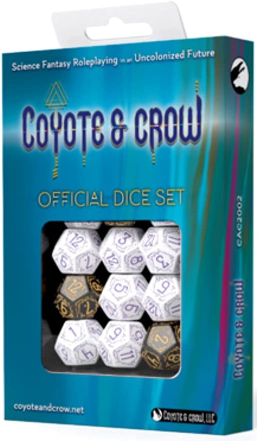 Coyote & Crow RPG Custom Dice - 3 Gear Studios