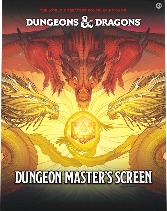 ( Pre-Order) Dungeons & Dragons RPG: Dungeon Masters Screen (2024) - 3 ...