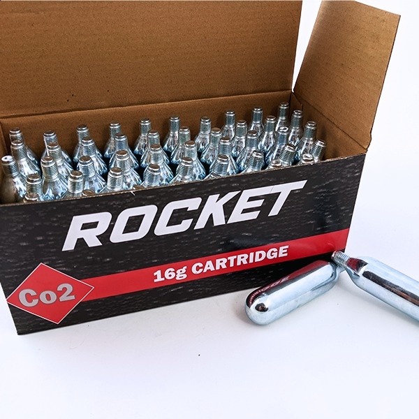 ROCKET CO2 AIR CARTRIDGE 16G - Wembley Cycles