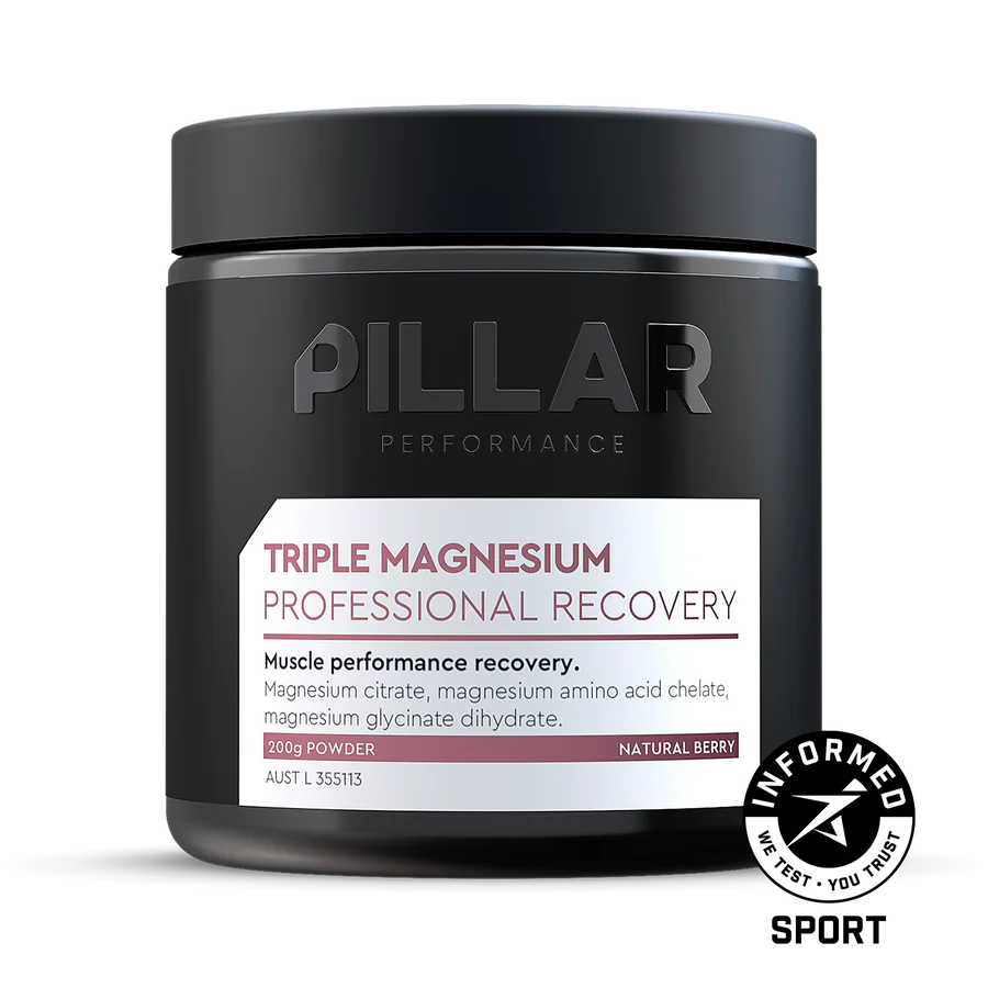 Pillar Triple Magnesium Powder 200g Jar - Wembley Cycles