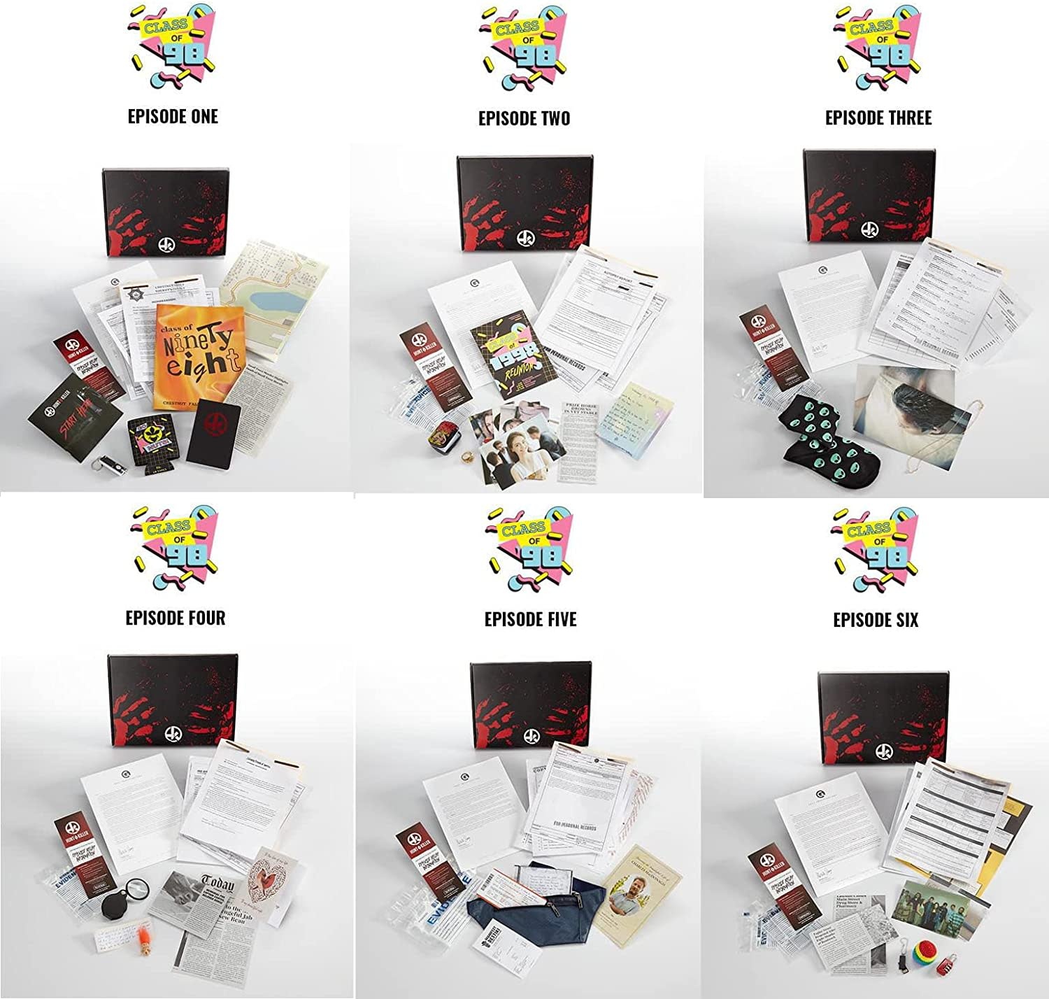 HUNT A KILLER Class of '98 Complete Season Box Set | Owls Hollow Toys ...