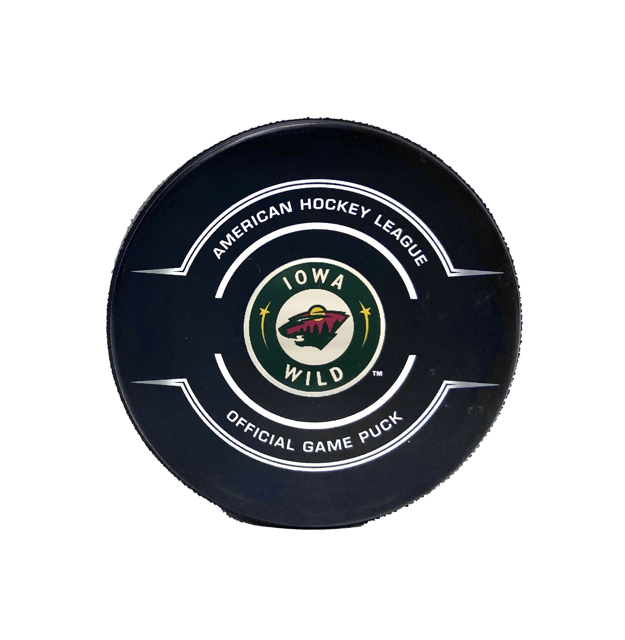 Official Game Puck - Iowa Wild Hockey Club Official Game Puck - Iowa Wild Hockey Club