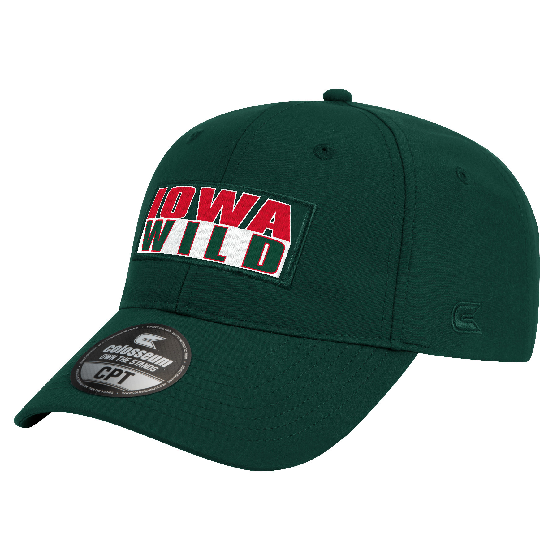 Green - Positraction Hat - Iowa Wild Hockey Club