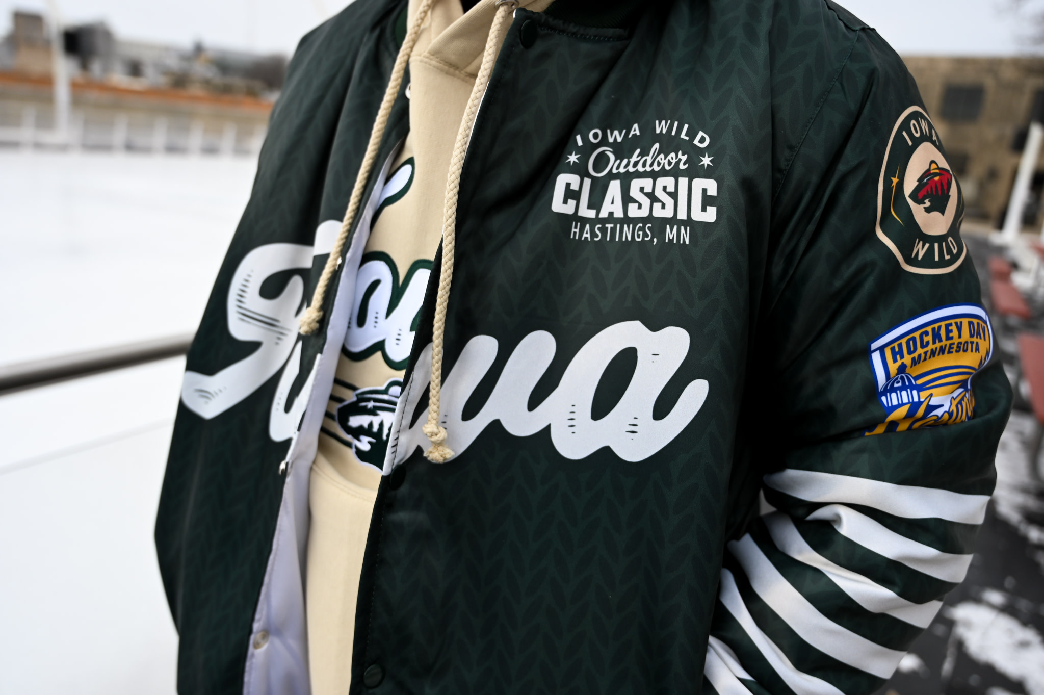 Iowa Wild Outdoor Classic Twinvision Satin Bomber Jacket - Iowa Wild ...