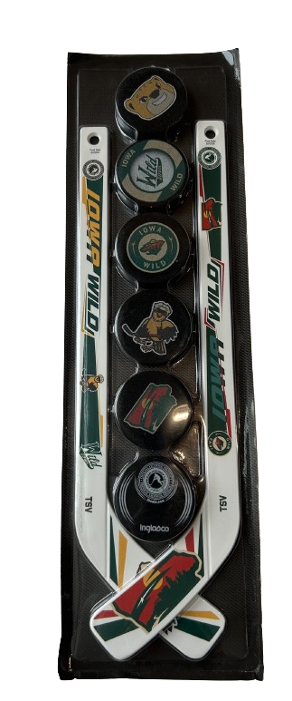 Iowa Grown 6 Pack Mini Stick Set - Iowa Wild Hockey Club