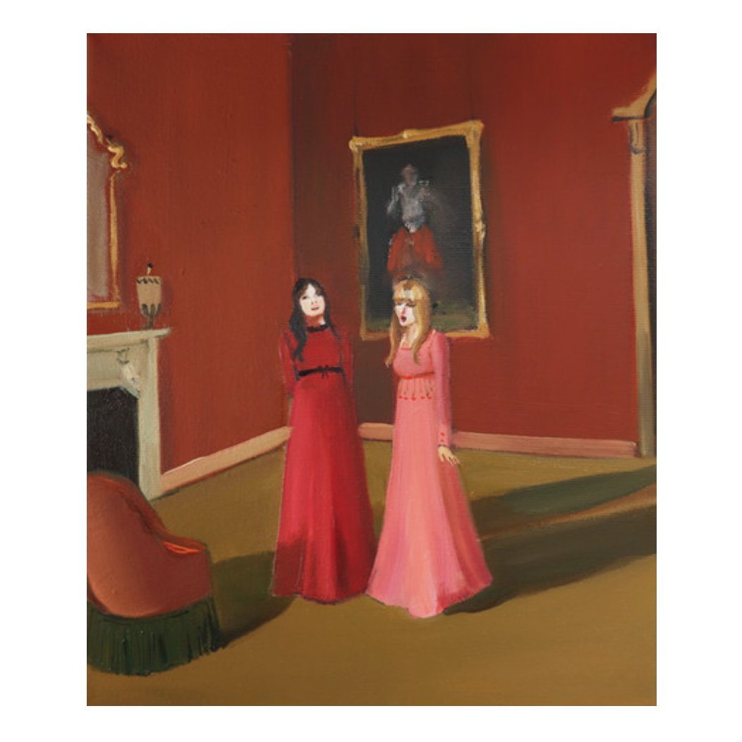 Janet Hill Mansion Girls - Art Print / Singing for Supper, 8.5 x 11 ...