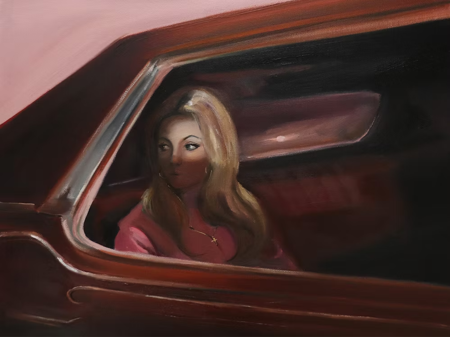 Janet Hill Mansion Girls - Art Print / Leaving Los Angeles, 8.5 x 11 ...