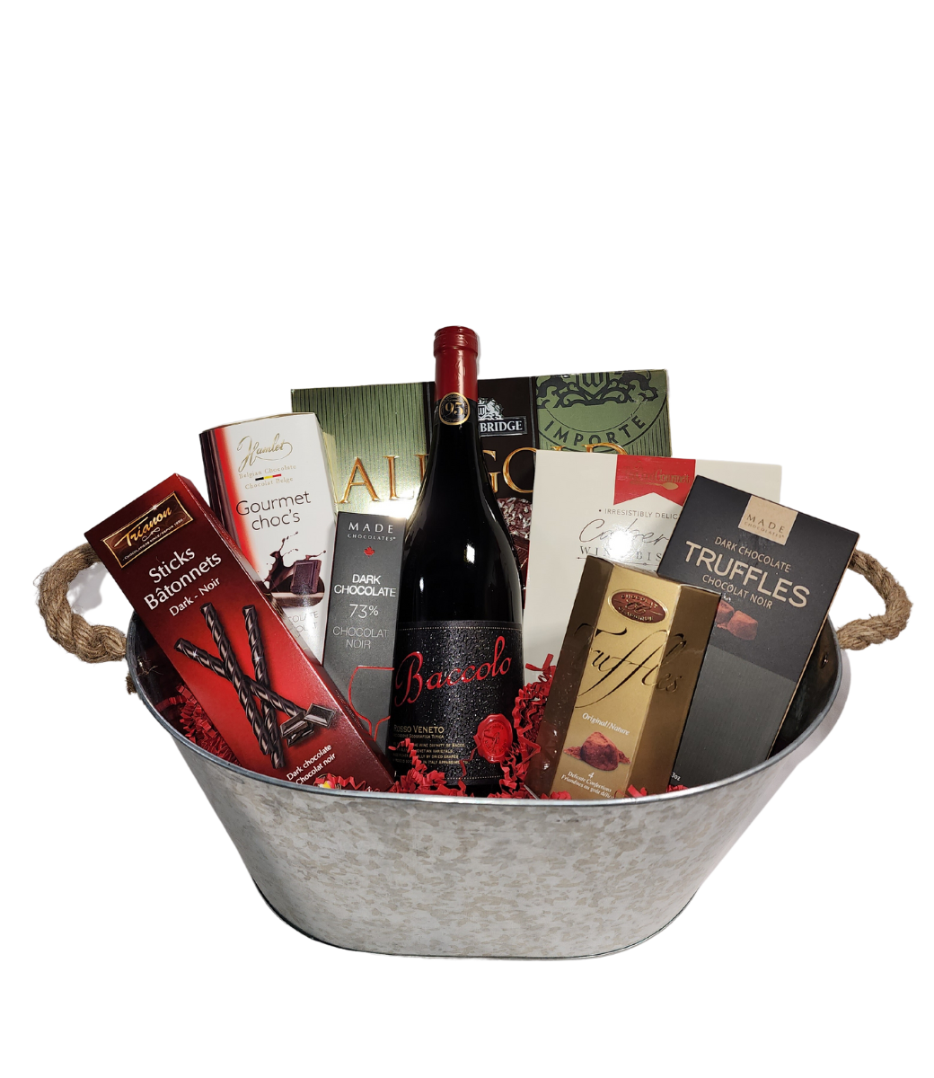 Gift Basket - Red Wine Decadence - The Alberta Beer Exchange