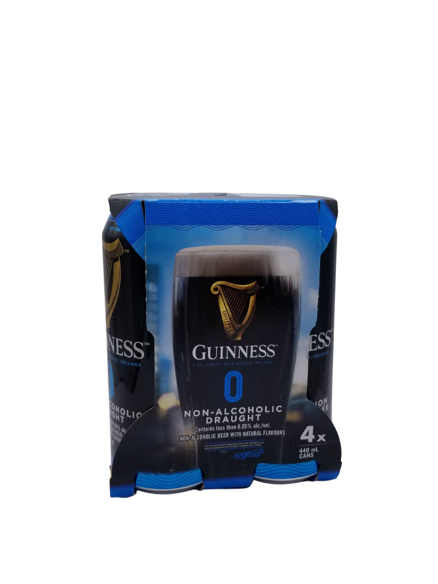 Guinness 0 Non-Alcoholic 4 pack - The Alberta Beer Exchange