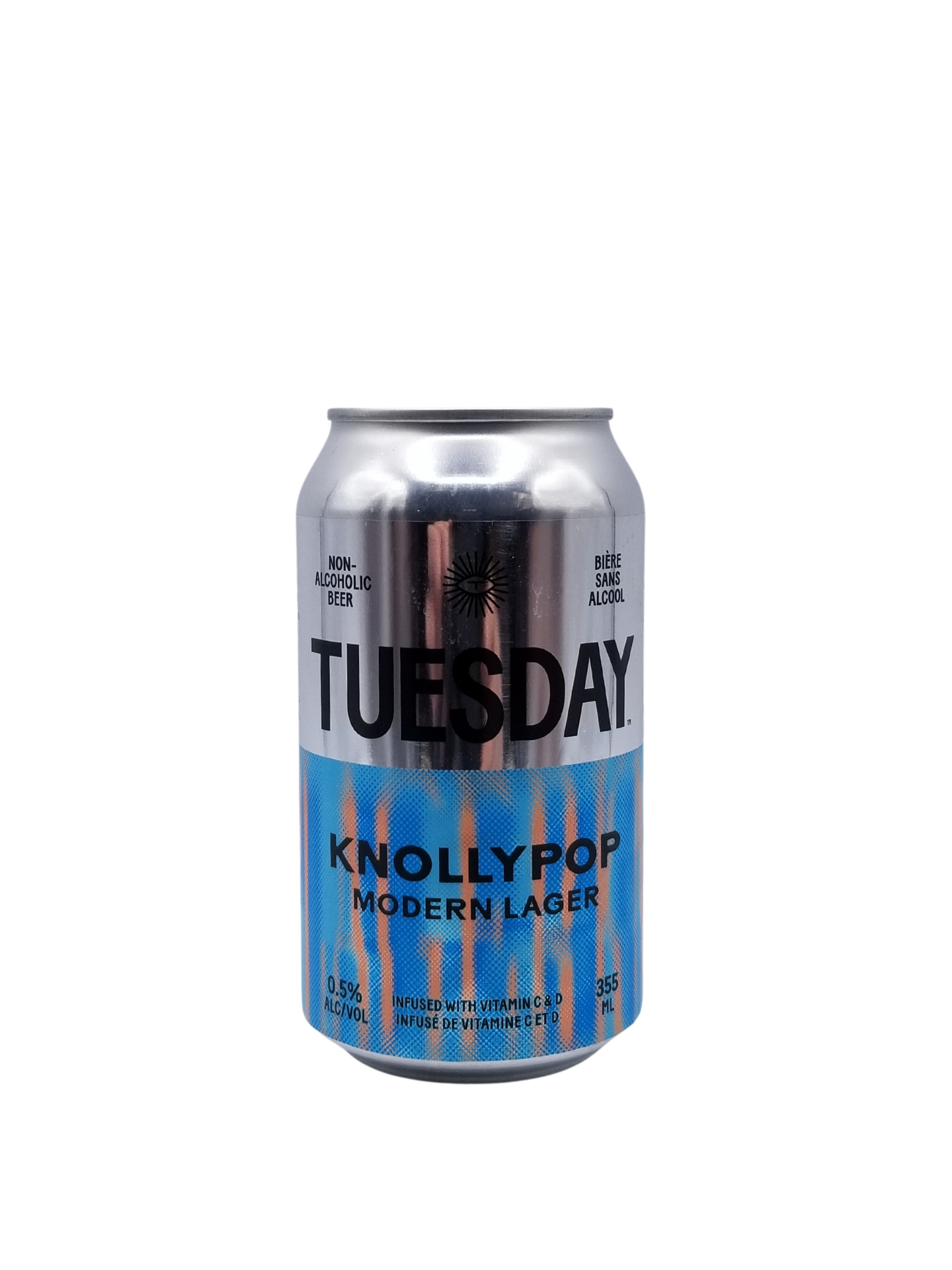 Tuesday Brewing Knollypop Modern Non Alcohol Lager 355ml - The Alberta ...