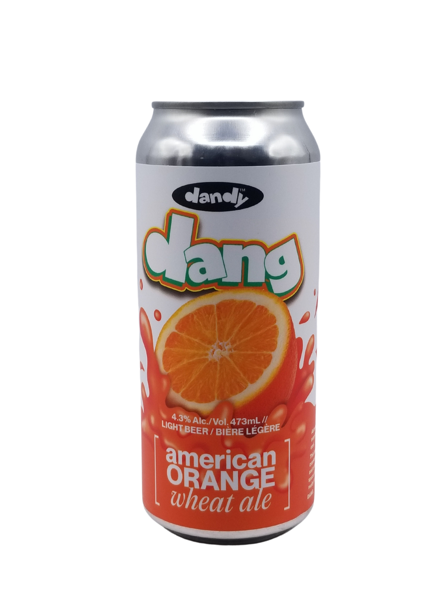 The Dandy Brewing Co. Dang Citrus Wheat Ale 473ml - The Alberta Beer ...