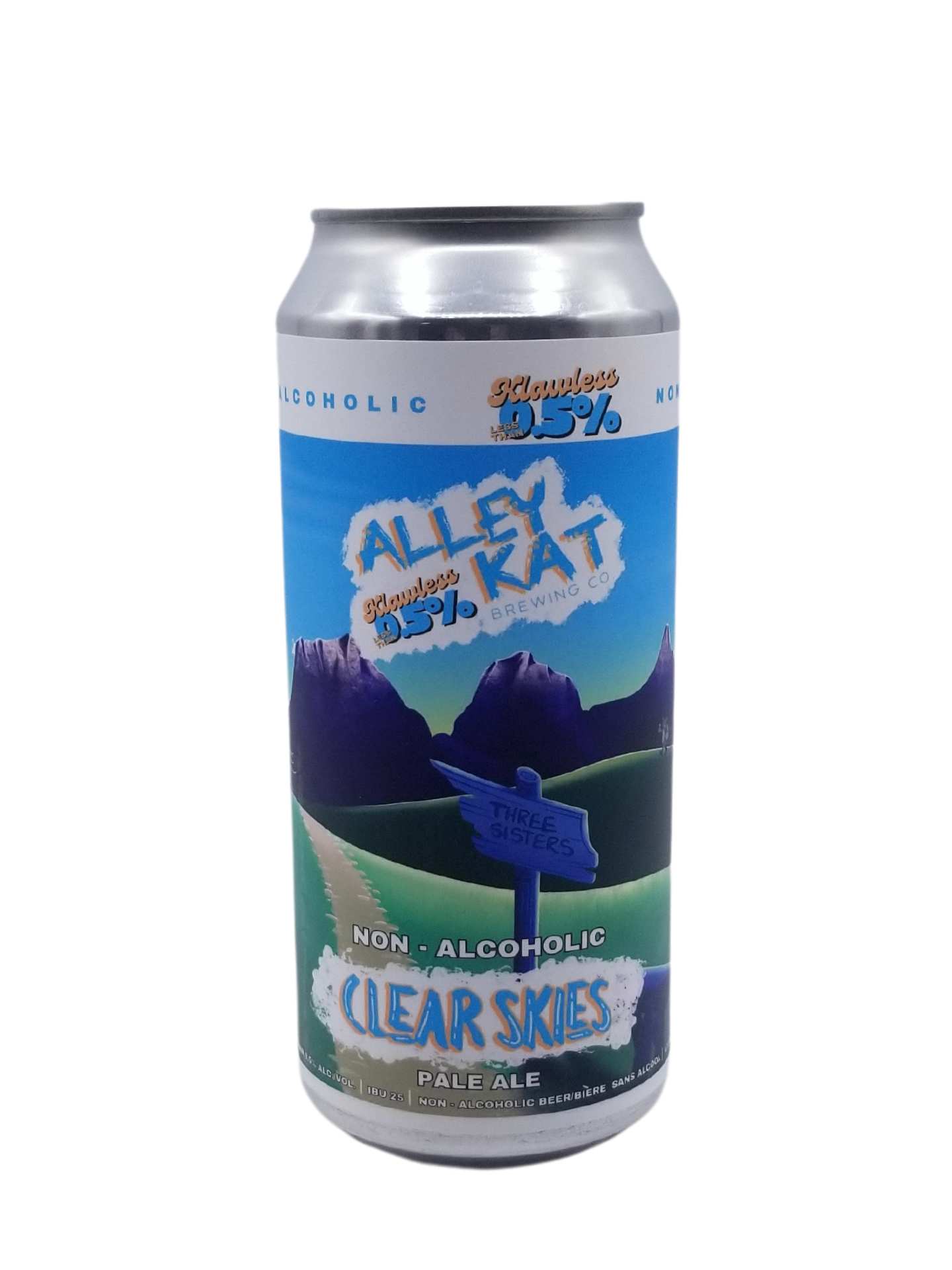Alley Kat Brewing Clear Skies Non Alcoholic Pale Ale 473ml - The ...