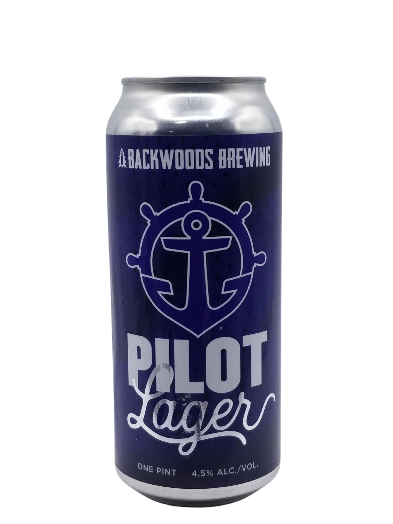 Backwoods Brewing Pilot Lager 473ml - The Alberta Beer Exchange