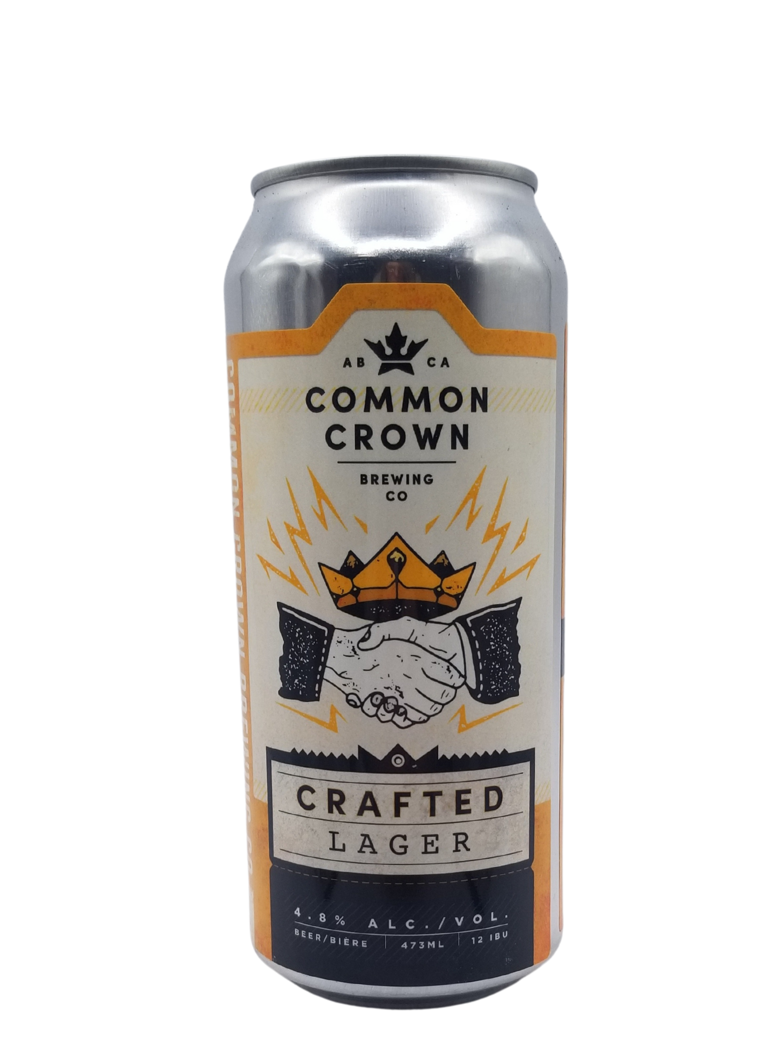 Common Crown Brewing Co. Crafted Lager 473ml - The Alberta Beer Exchange