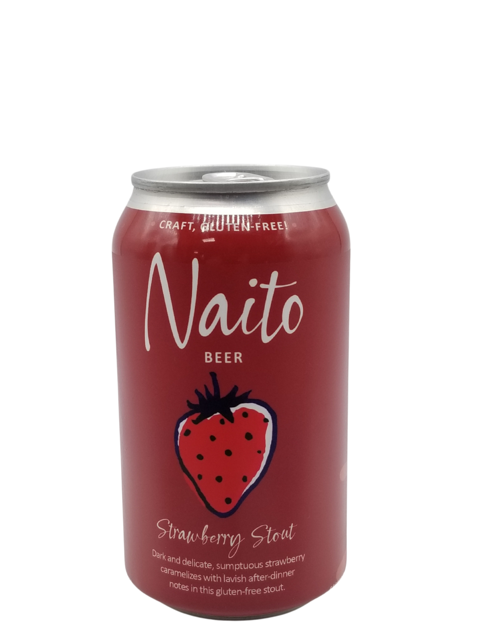 Naito Beer Strawberry Stout Gluten Free 355ml - The Alberta Beer Exchange