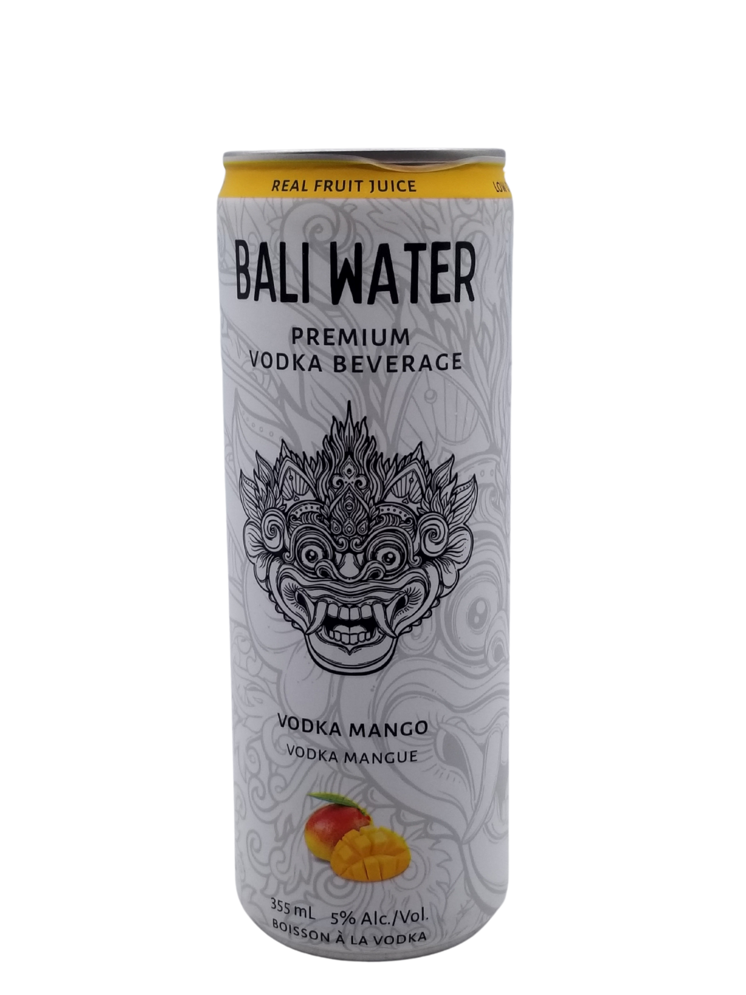 Bali Water Premium Vodka Mango Cocktail 355ml - The Alberta Beer Exchange
