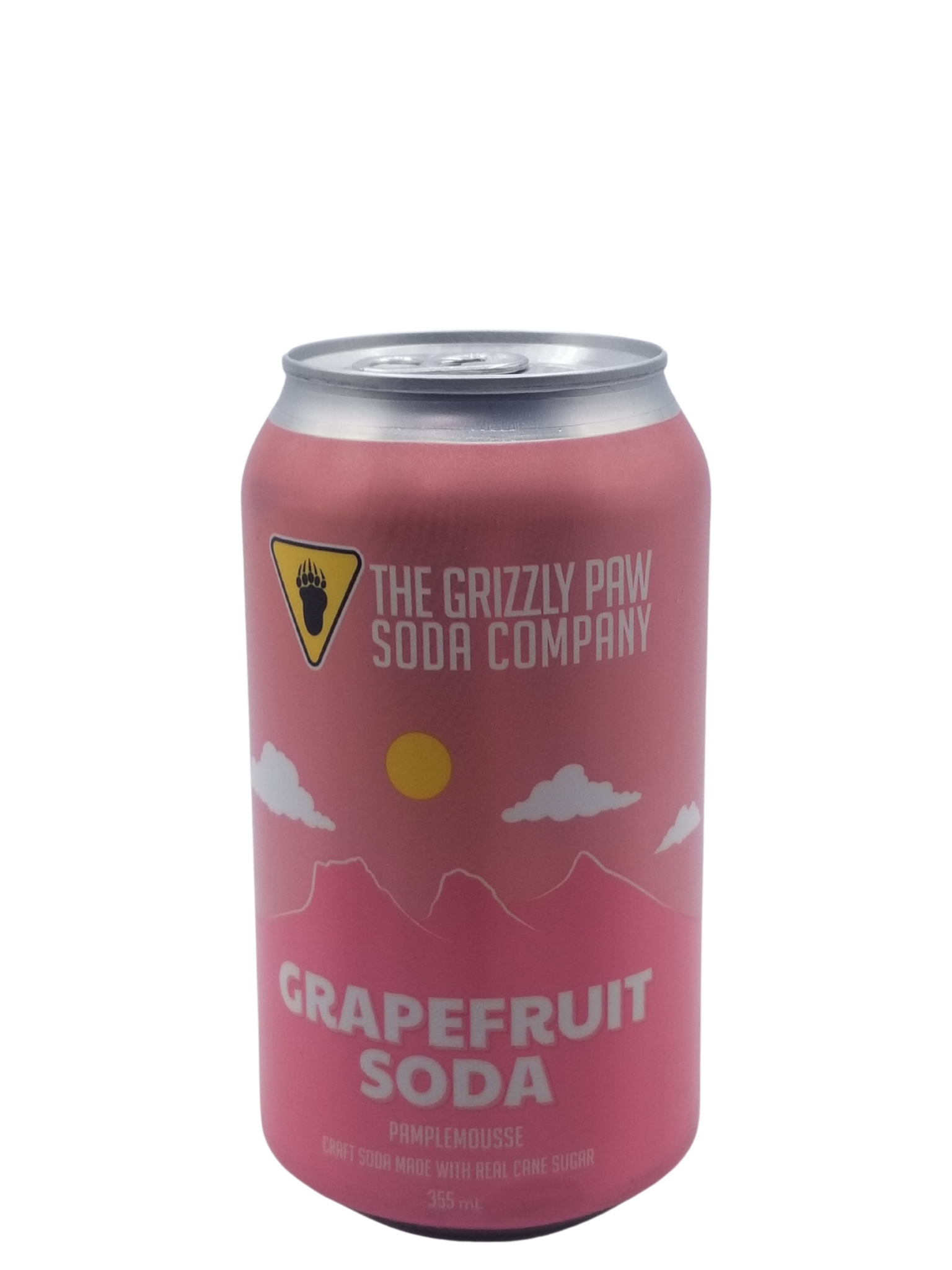 The Grizzly Paw Brewing Co. Grapefruit Soda 355ml - The Alberta Beer ...