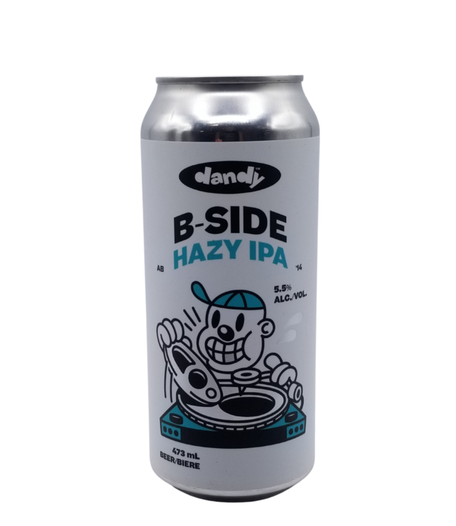 The Dandy Brewing Co. B-Side Hazy IPA 473ml - The Alberta Beer Exchange