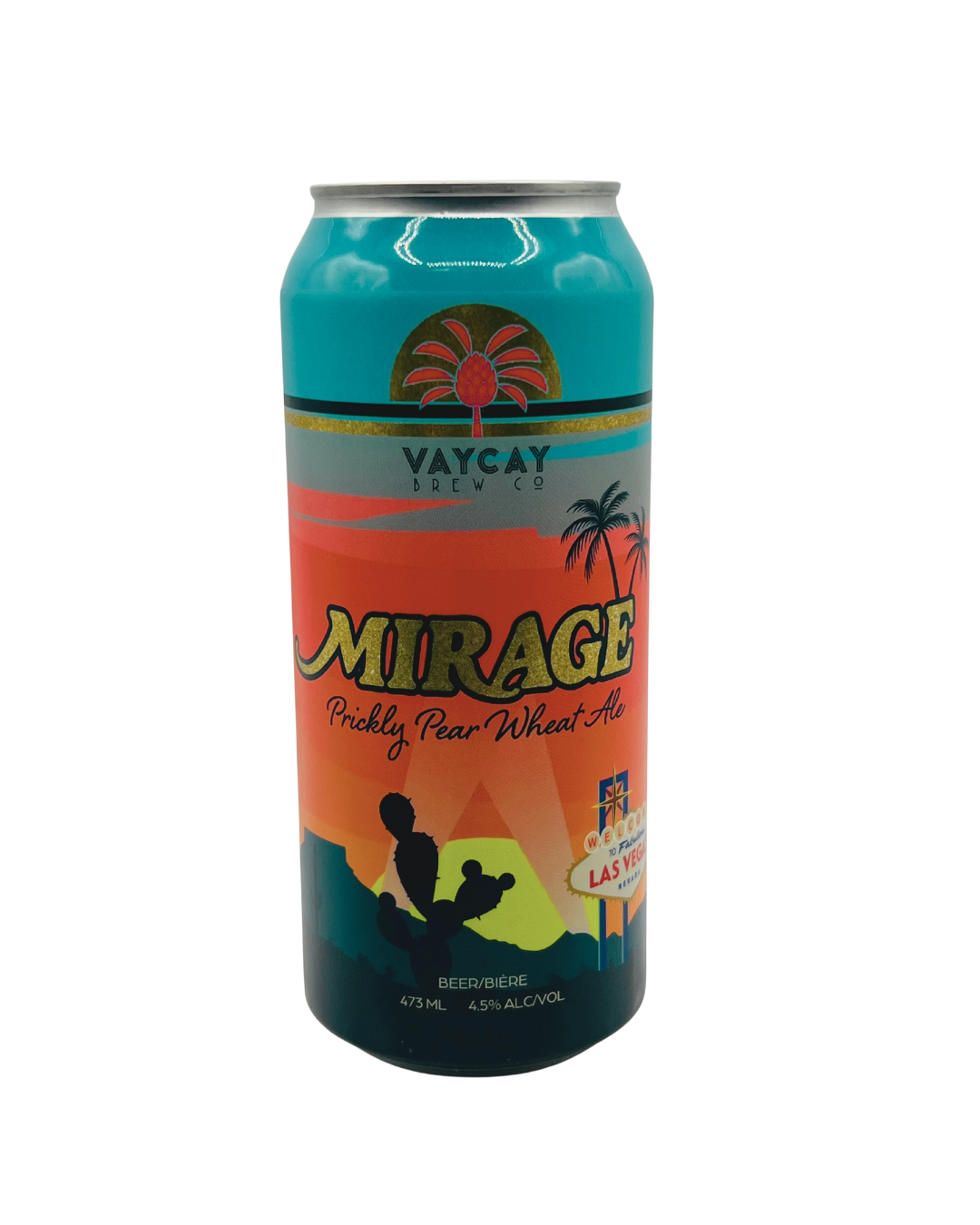 Vaycay Brewing Co. Mirage Prickly Pear Wheat Ale 473ml - The Alberta ...