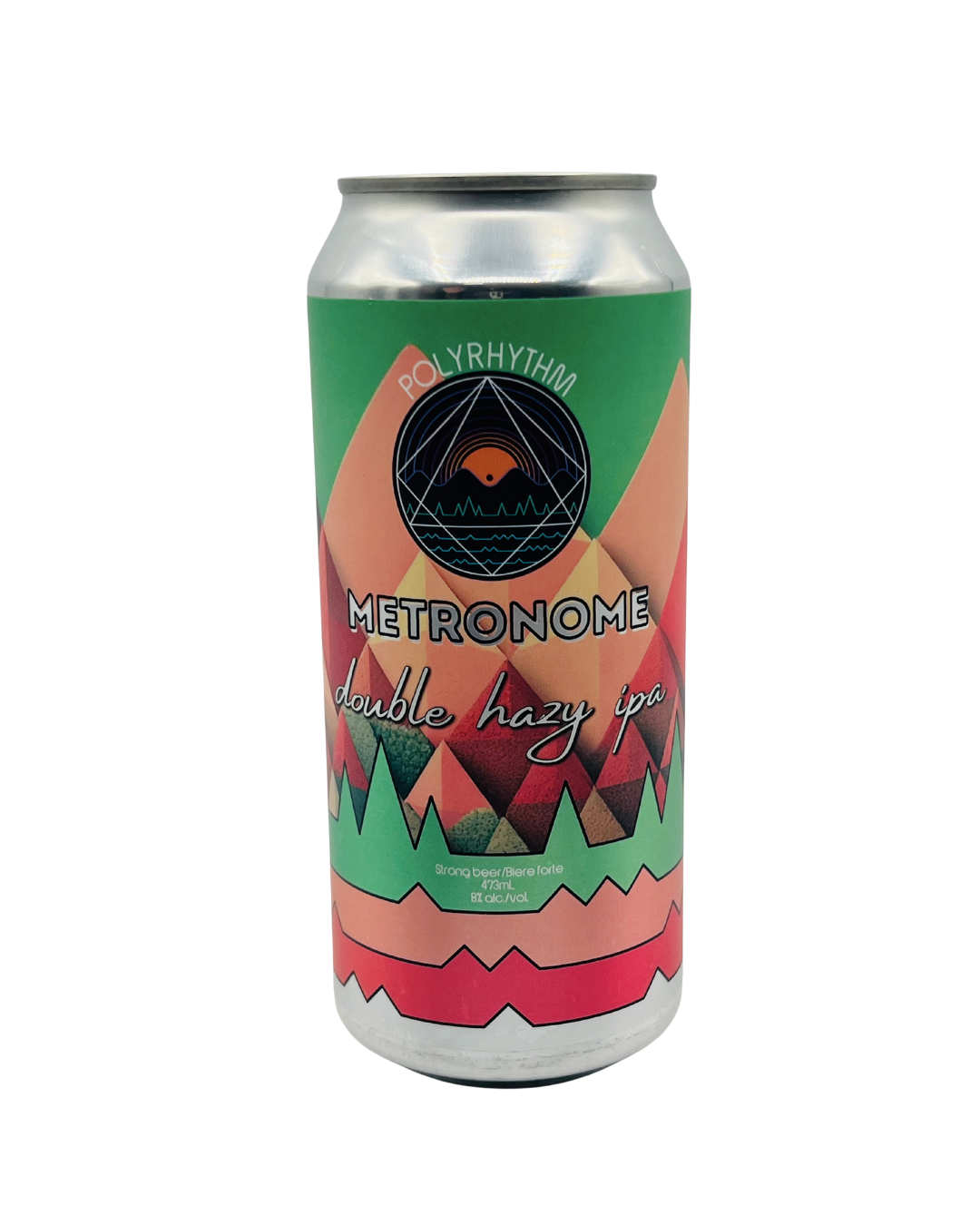 Polyrhythm Brewing Metronome Hazy DIPA 473ml - The Alberta Beer Exchange