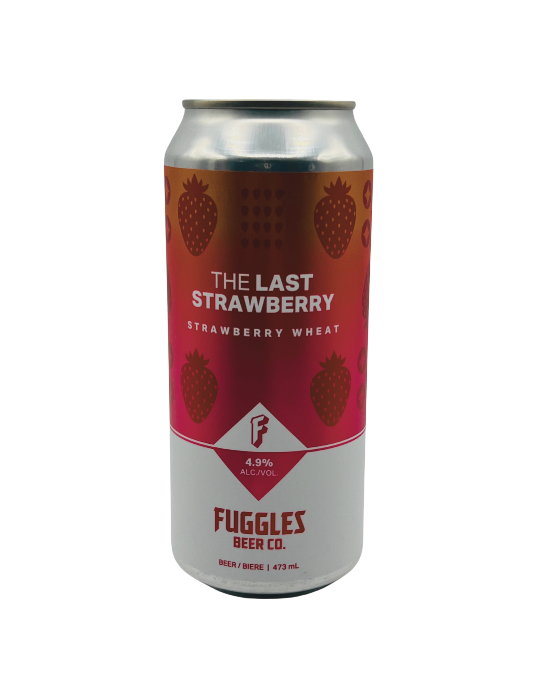 Fuggles Beer The Last Strawberry Wheat Ale 473ml - The Alberta Beer ...